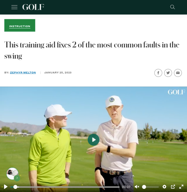 ArmAlarm | The Ultimate Golf Swing Trainer – WhyGolf